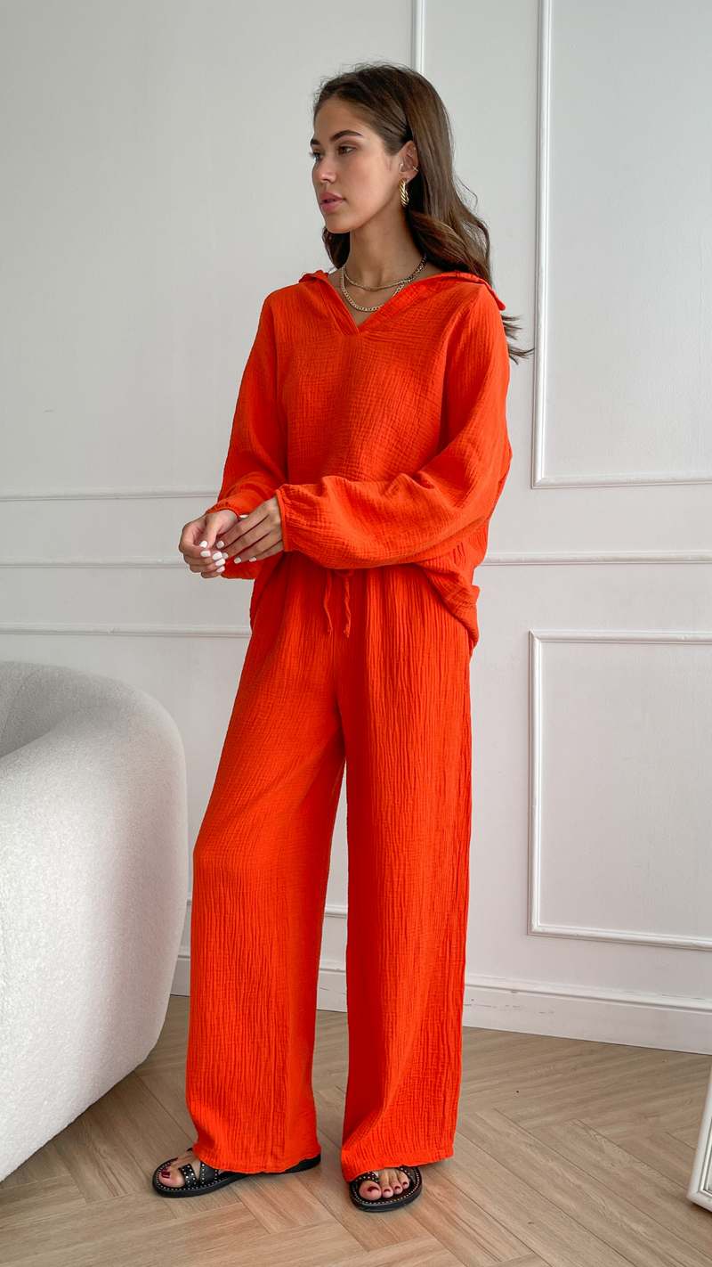 CHARLI - SELINA COTTON SET - AMBER